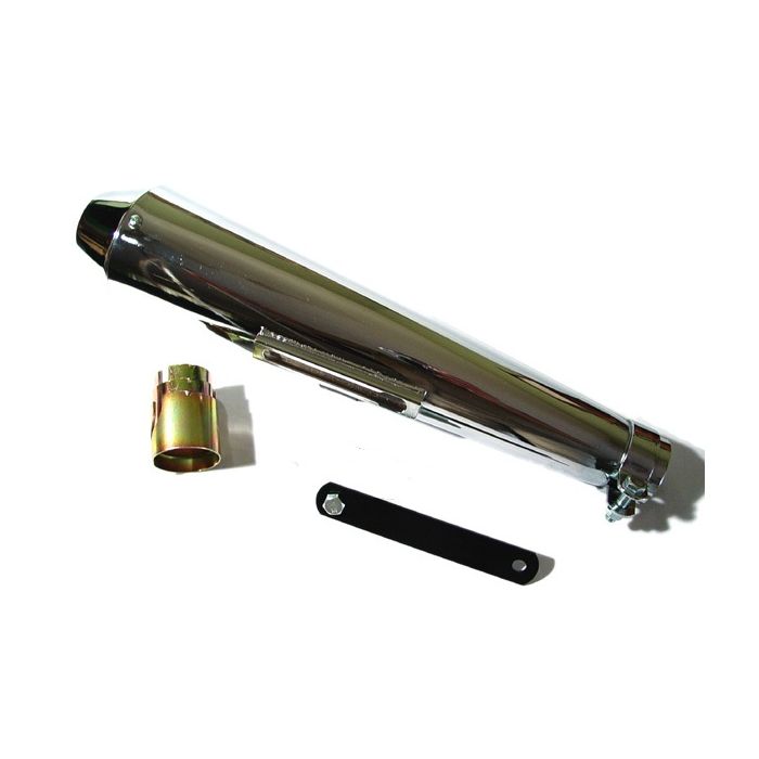 Reverse Cone Megaphone Muffler - 18" – XS650 Direct