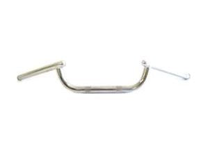 Handlebar - Chrome - Clubman/Cafe (25-0110) – XS650 Direct